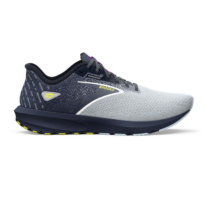 Men's Sample Brooks Launch 10 Iris/Ballad Blue/Sulphur – Pilcher's Shoes