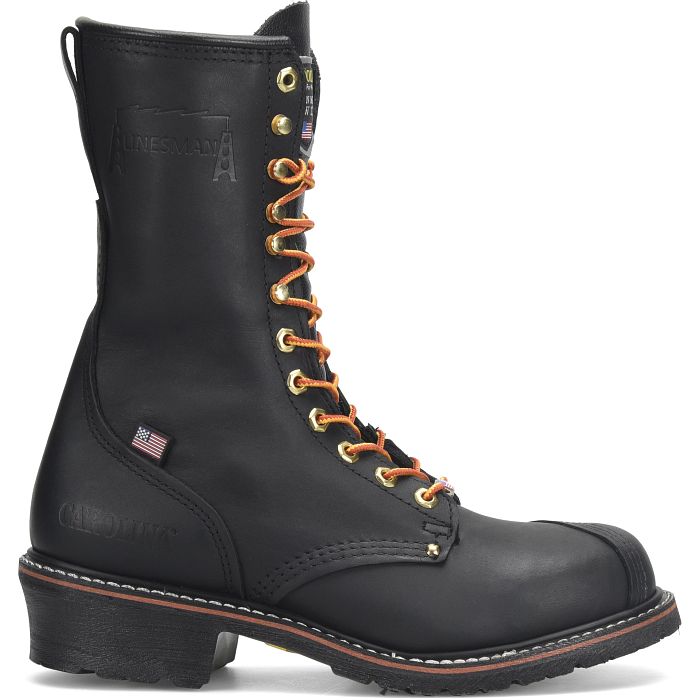 Carolina Men's Linesman 10" 905 Soft Toe Black – Pilcher's Shoes