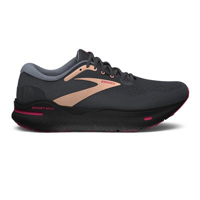 Brooks Women's Ghost Max Black/Papaya/Raspberry – Pilcher's Shoes