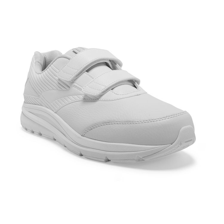 Brooks Men's Addiction Walker V-Strap 2 White/White – Pilcher's Shoes