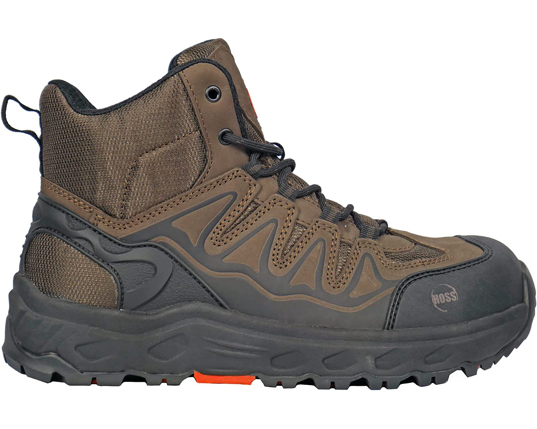 Hoss Men's Eric Hi Soft Toe Brown – Pilcher's Shoes